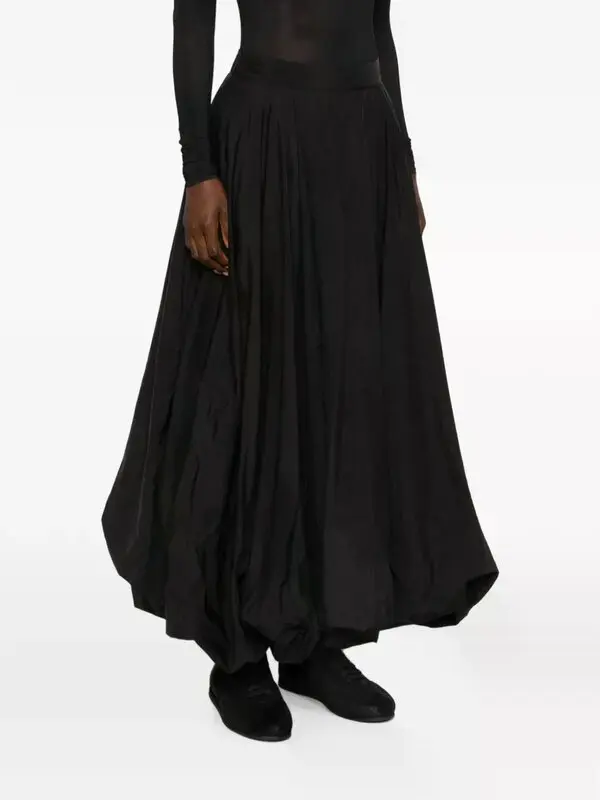Y3 Maxi Skirt With Three-stripe Detail