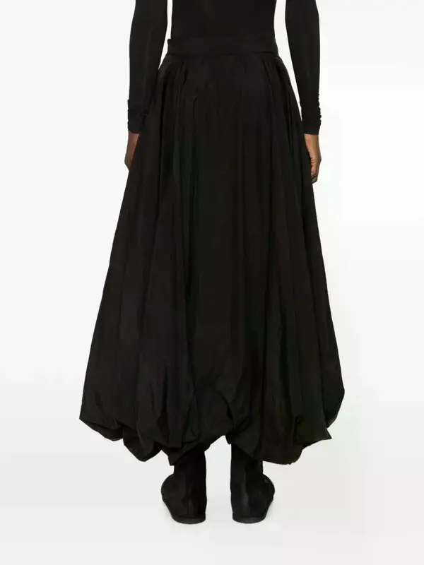 Y3 Maxi Skirt With Three-stripe Detail