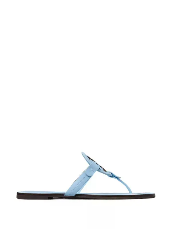 Tory Burch Miller Thong Strap Sandals - Blue
