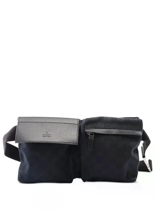 Gucci Gg Supreme Belt Bag - Black