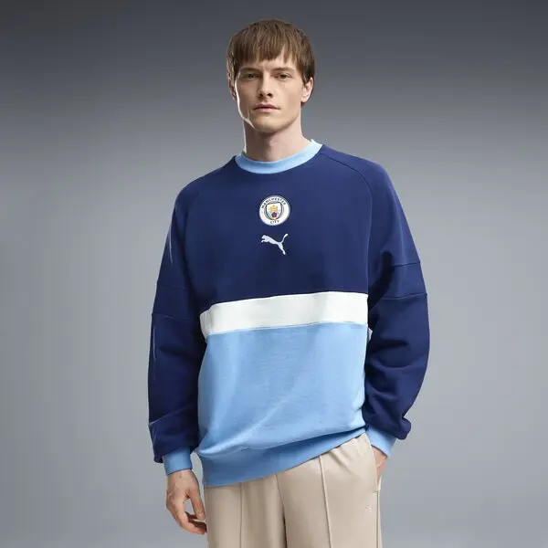 PUMA Manchester City Ftblculture Relaxed Crew Sweatshirt
