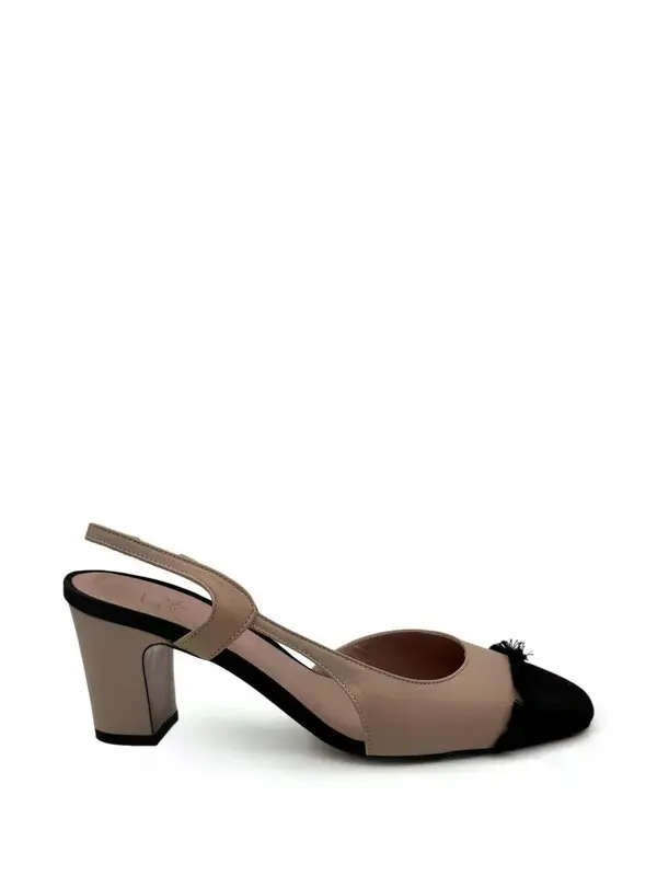 Roberto Festa Fringed Slingback Pumps