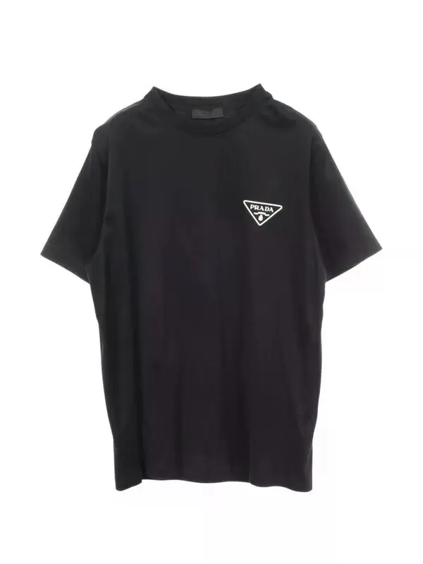 Prada 2010s Triangle-logo T-shirt