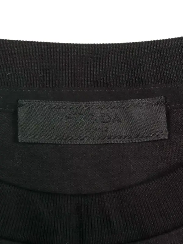 Prada 2010s Triangle-logo T-shirt
