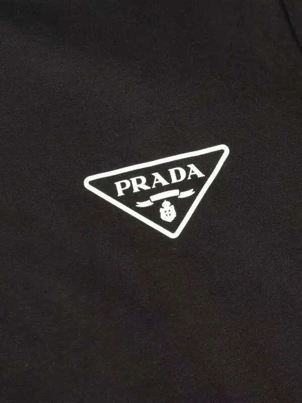 Prada 2010s Triangle-logo T-shirt