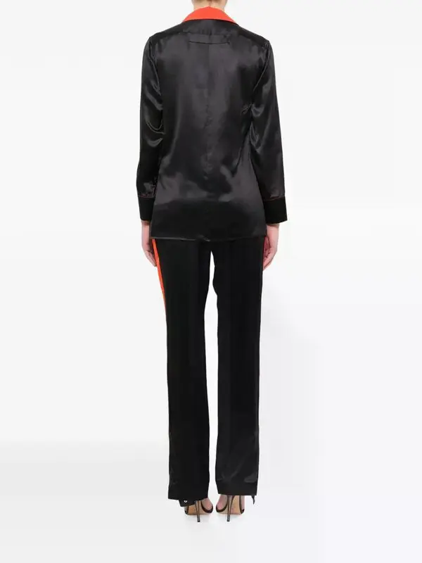 Givenchy Piped Long-sleeved Shirt