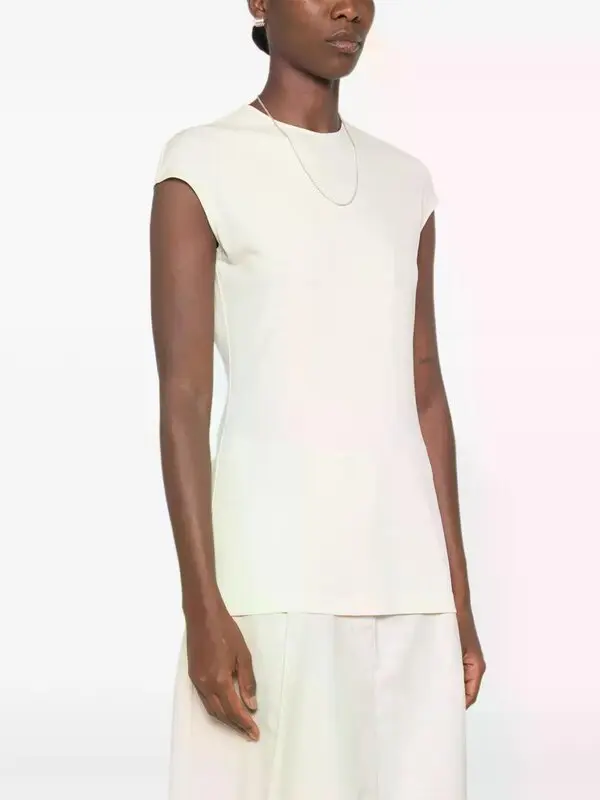 TOTEME Cap-sleeve Jersey Top