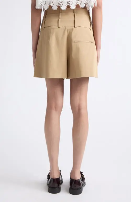 Monse Triple Waistband Wide Leg Shorts
