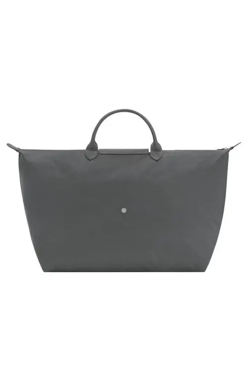 Longchamp Large Le Pliage Recycled Polyamide Travel Bag - Anthracite