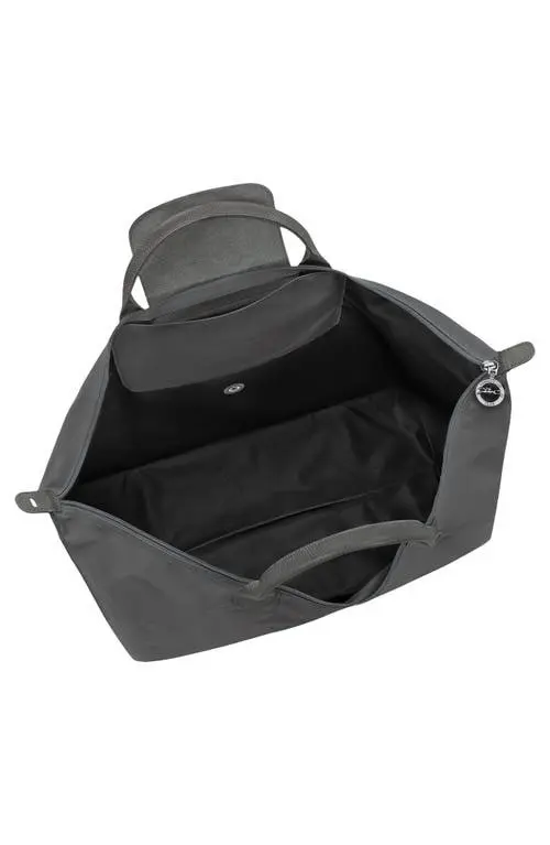 Longchamp Large Le Pliage Recycled Polyamide Travel Bag - Anthracite