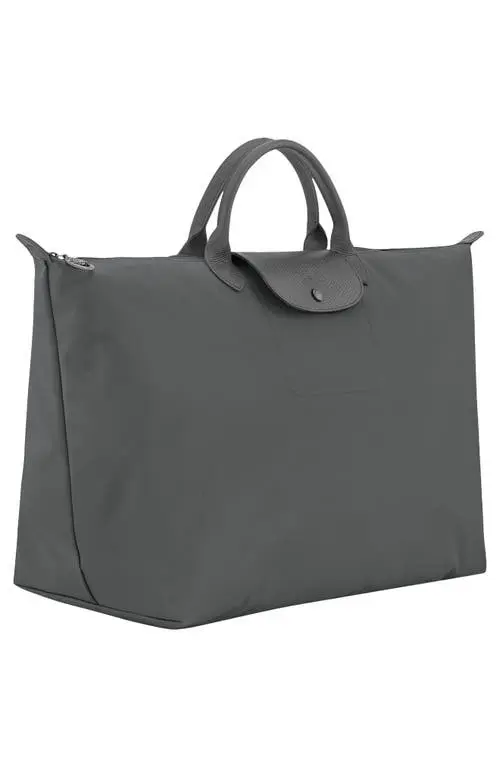 Longchamp Large Le Pliage Recycled Polyamide Travel Bag - Anthracite