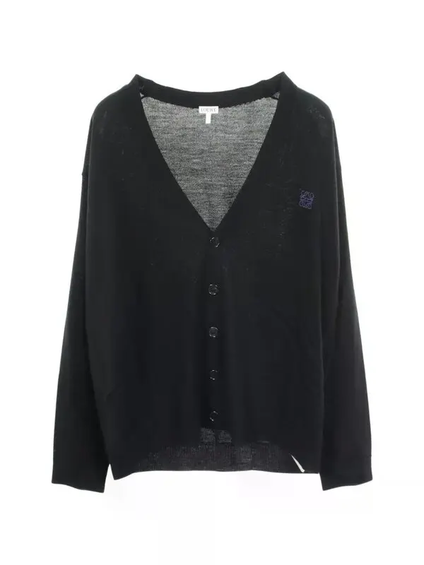 Loewe Anagram Embroidered Cardigan