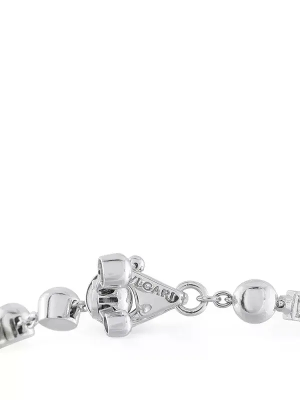 BVLGARI Astrale 18k White Gold Diamond Bracelet - Silver