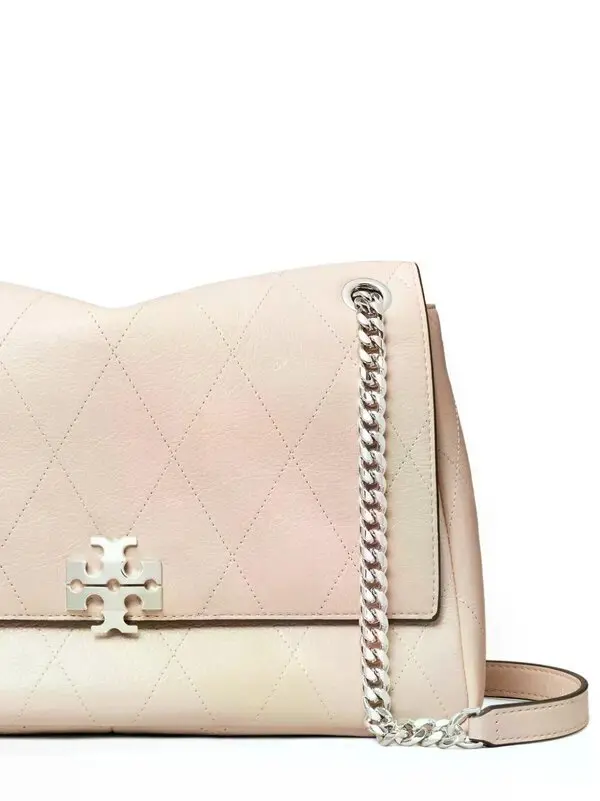 Tory Burch Medium Charlie Quilted Shoulder Bag - Pink