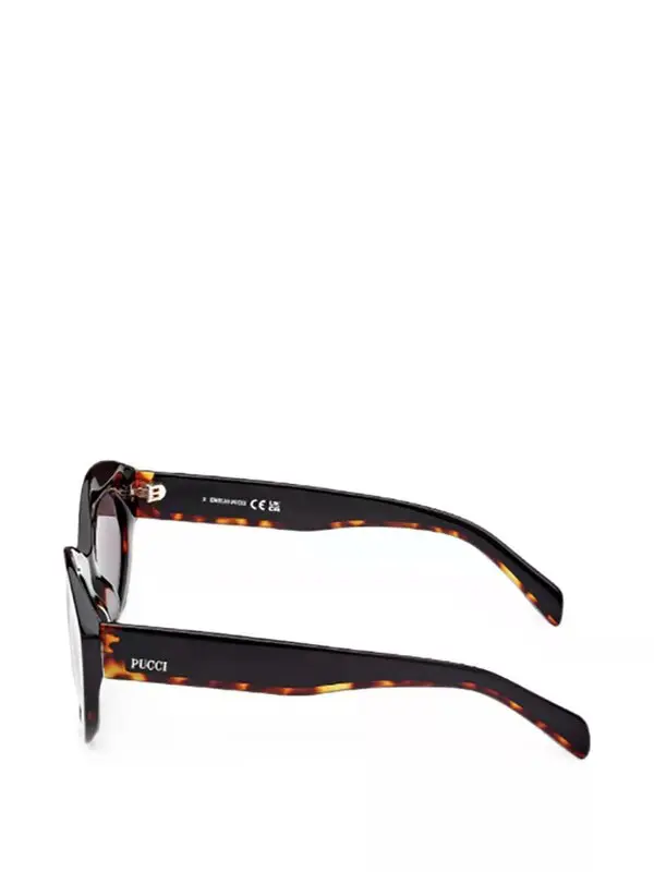 Emilio Pucci Tortoiseshell Cat-eye Sunglasses