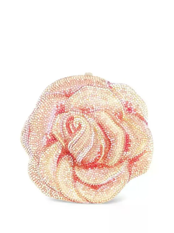 Judith Leiber Crystal Clutch Bag - Pink