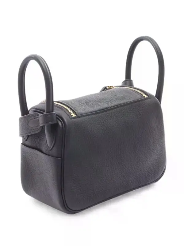 Hermès Mini Lindy Tote Bag - Black