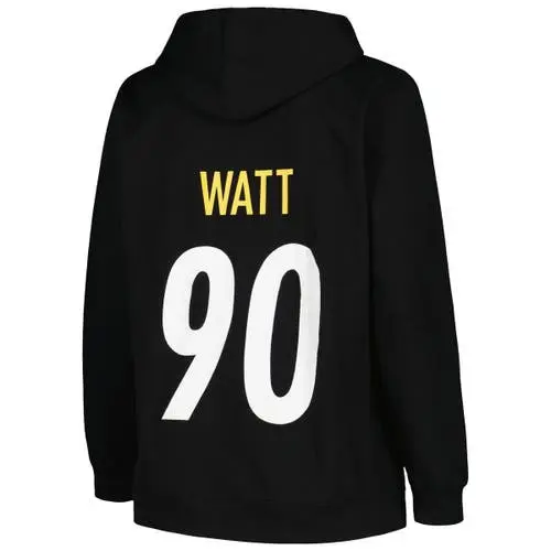 Profile Pittsburgh Steelers T.j. Watt Player Name & Number Hoodie