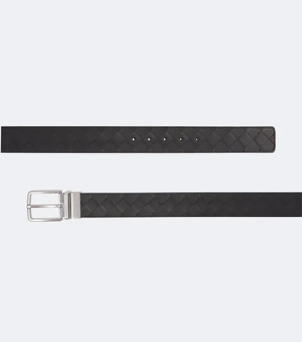 Bottega Veneta Intrecciato Leather Belt
