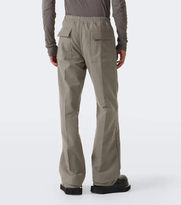 Rick Owens Dietrich Cotton Straight-leg Pants