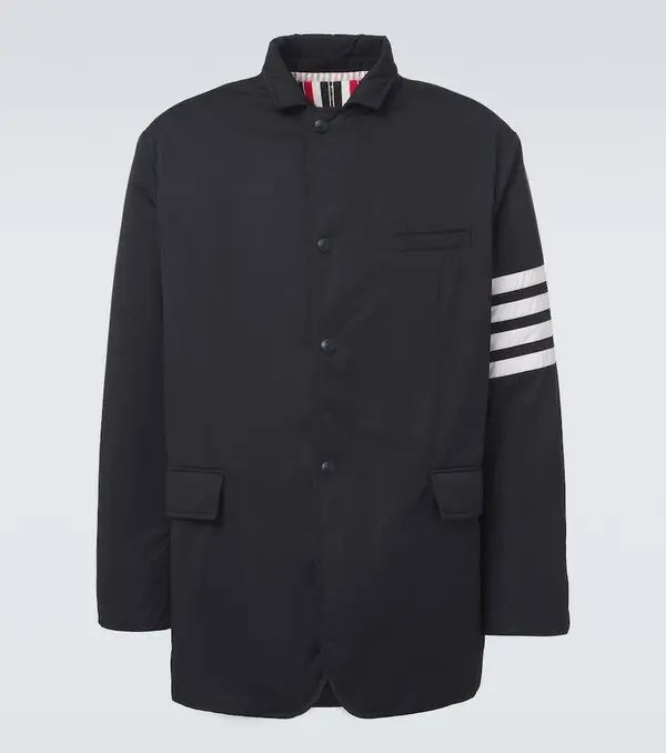 Thom Browne 4-bar Down Jacket - Blue