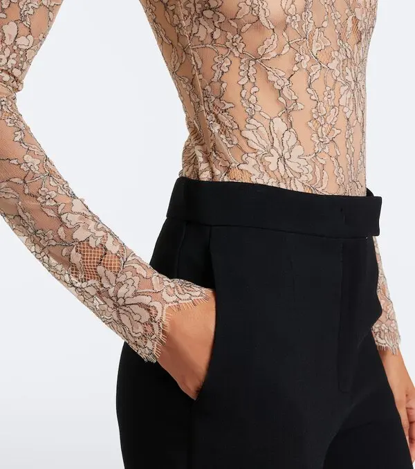 Valentino Garavani Lace Bodysuit - Beige