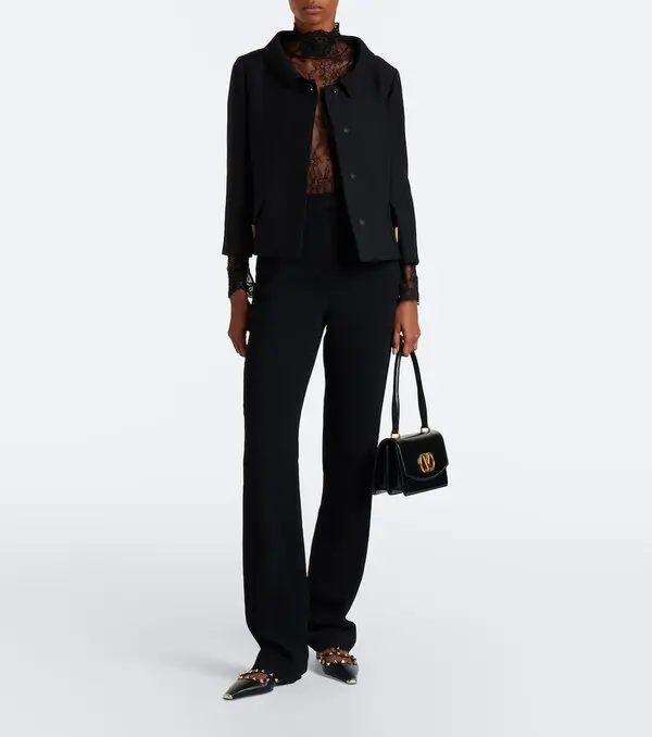 Valentino Garavani Lace Bodysuit - Black