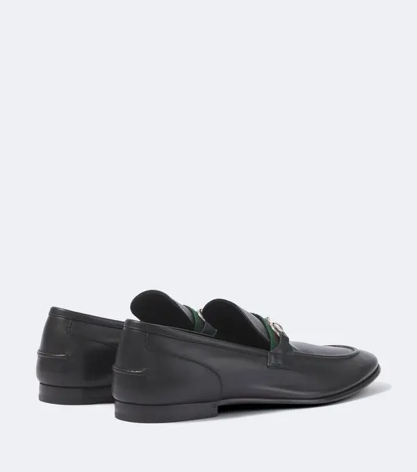 Gucci Como Horsebit Loafers - Black