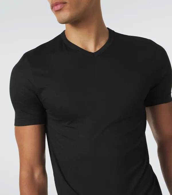 Zimmerli Jersey T-shirt - Black