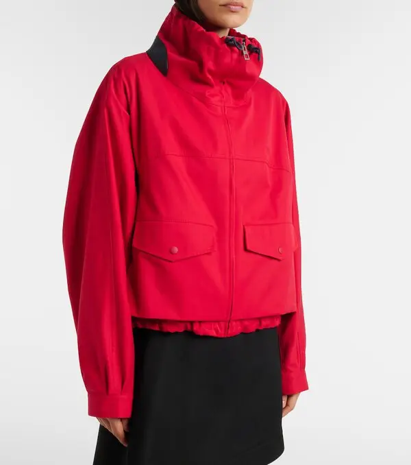 Loewe Cotton And Silk Gabardine Jacket