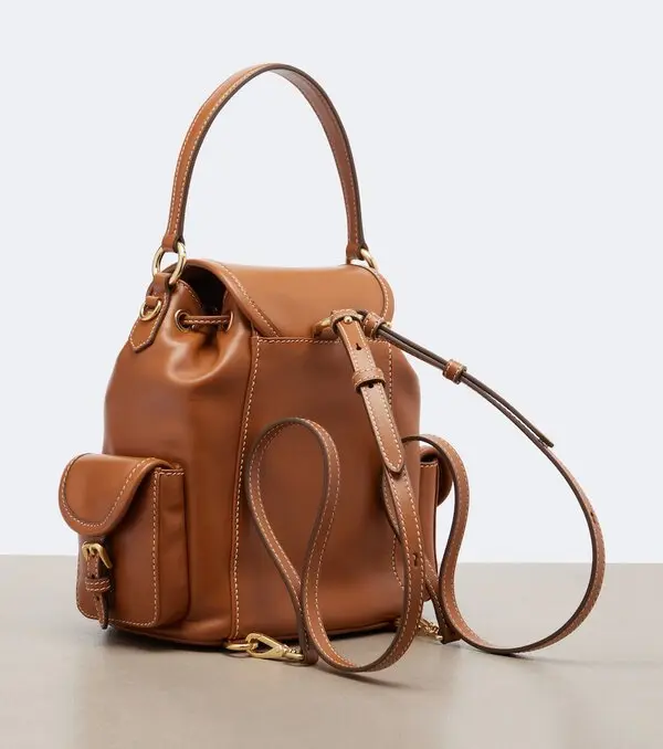 Miu Miu Leather Backpack