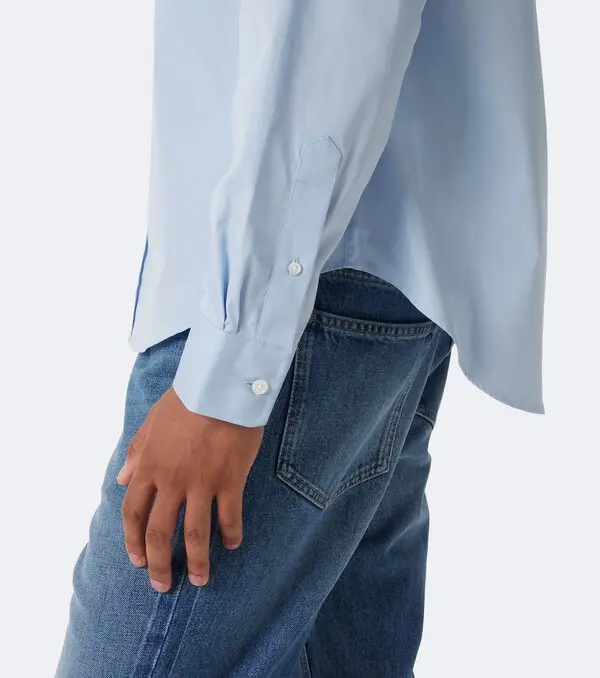 Givenchy Logo Cotton Shirt - Blue