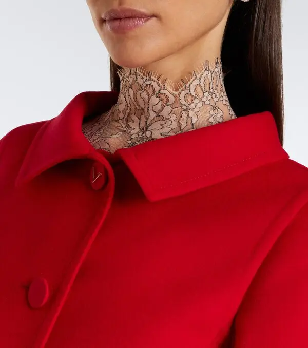 Valentino Garavani Wool And Cashmere Coat