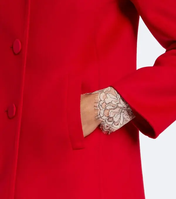 Valentino Garavani Wool And Cashmere Coat