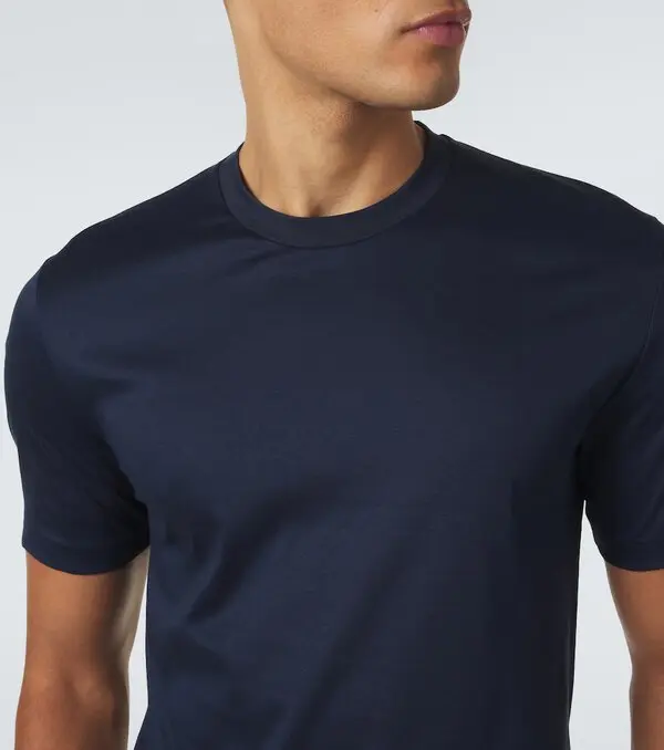 Zimmerli Cotton T-shirt - Blue
