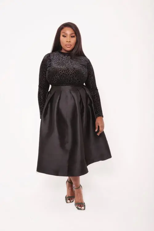 DEARCURVES Aga Circle Skirt
