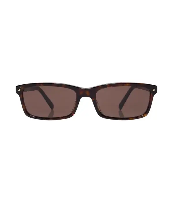 Dior Square Sunglasses With Chain Detail - Brown
