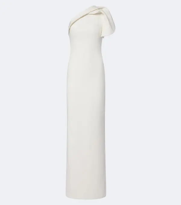 Safiyaa One-shoulder Gown - White
