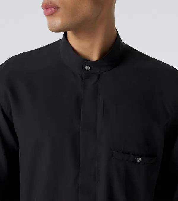 SAMAN AMEL Dom Silk Shirt