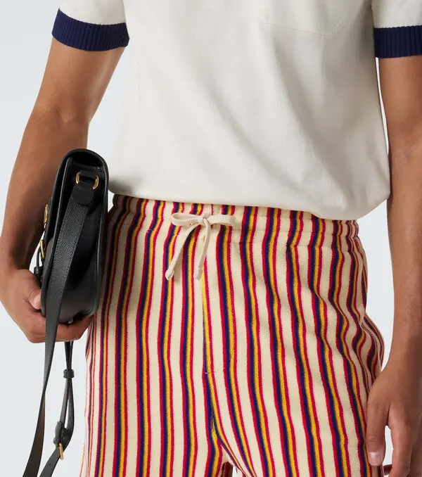 Valentino Garavani Striped Terry Shorts - Multicoloured