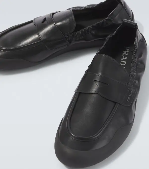 Prada Leather Loafers