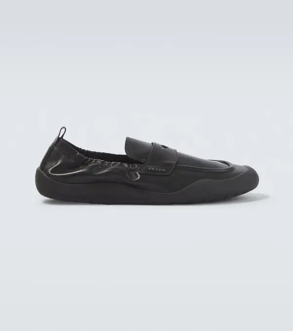 Prada Leather Loafers