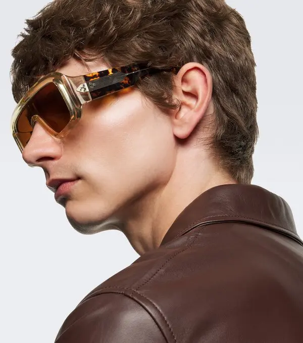 JACQUES MARIE MAGE Pausa Shield Sunglasses - Beige