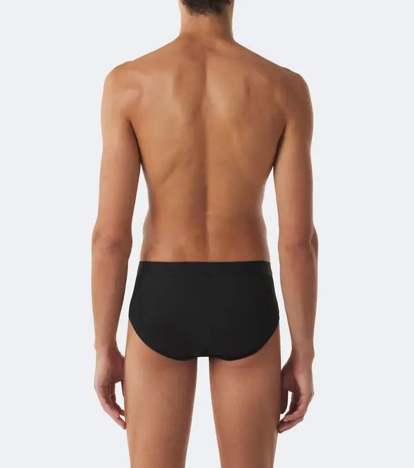 Zimmerli Cotton Jersey Briefs - Black