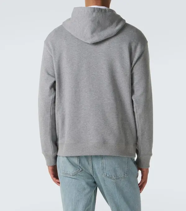 Valentino Garavani Vlogo Cotton Jersey Hoodie