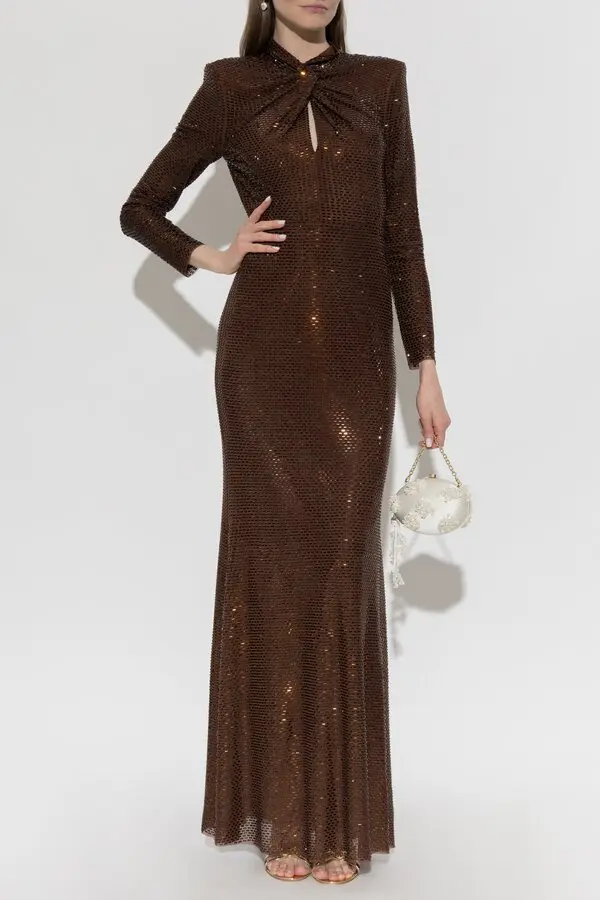 SELF-PORTRAIT Dress With Shimmering Sequins