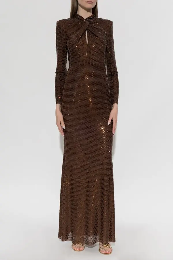 SELF-PORTRAIT Dress With Shimmering Sequins