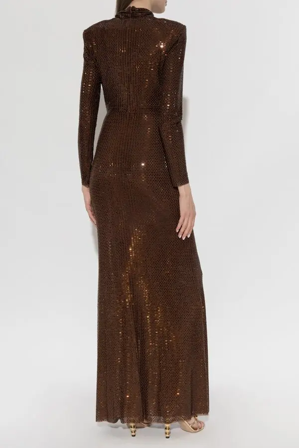 SELF-PORTRAIT Dress With Shimmering Sequins