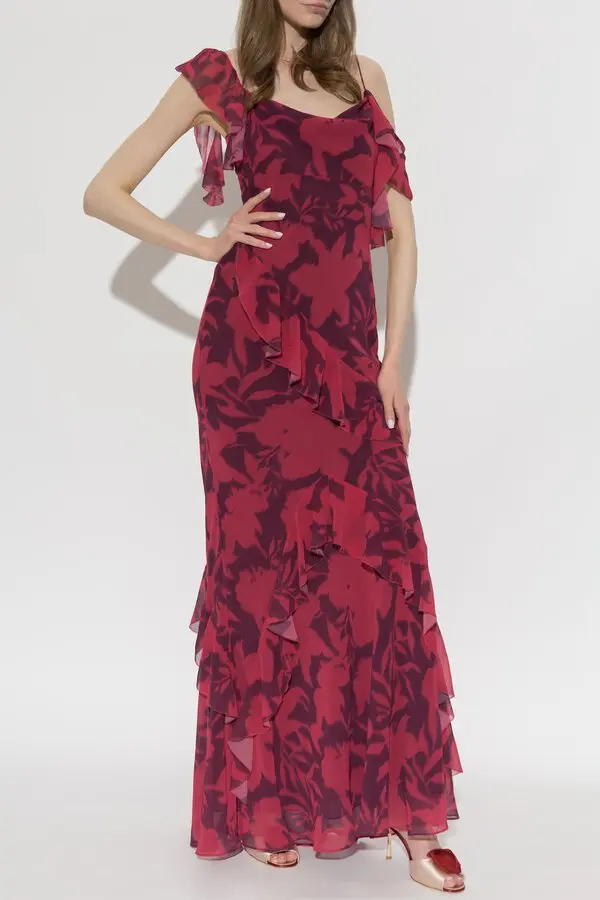 SELF-PORTRAIT Dress With Ruffles
