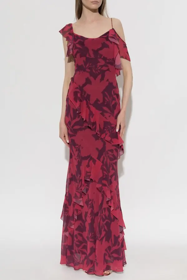 SELF-PORTRAIT Dress With Ruffles